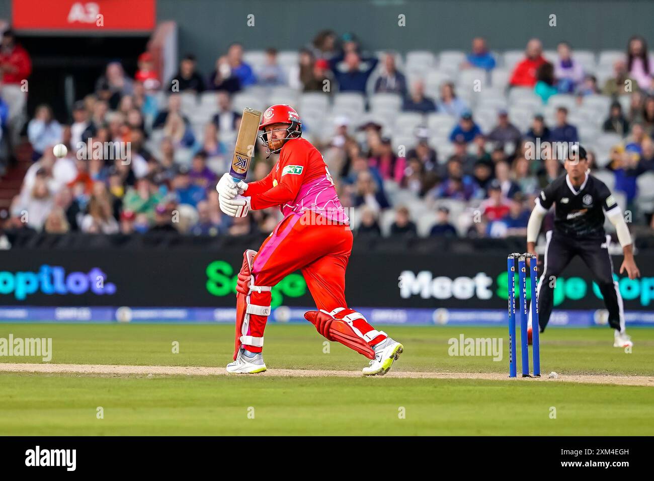 Old Trafford, Machester UK. Thursday 25th July, 2024. The Hundred ...
