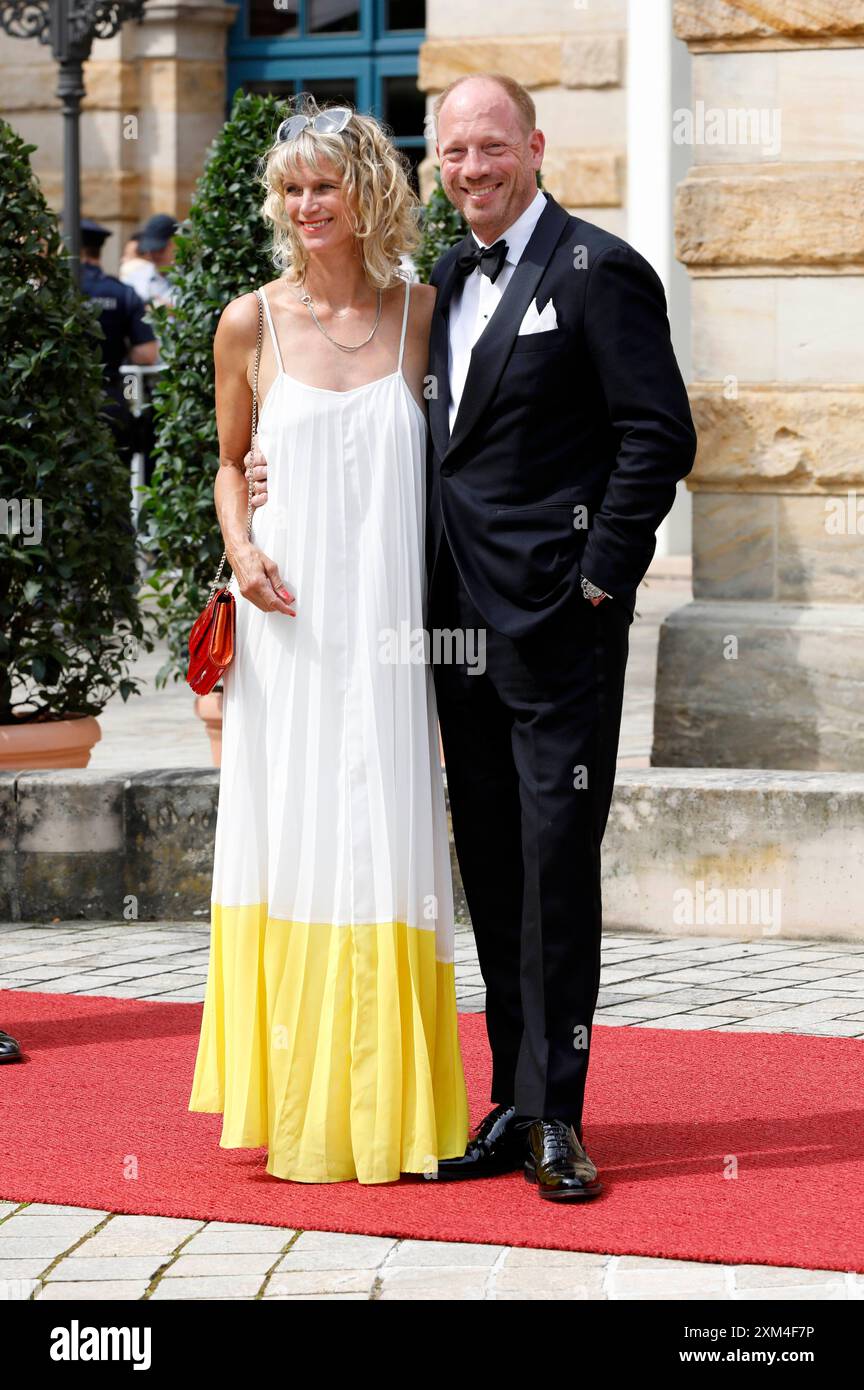 Johann von Bülow mit Ehefrau Katrin von Bülow bei der Eröffnung der 112 ...
