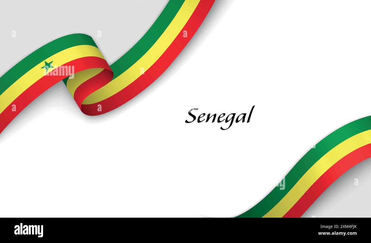 White background and senegal Stock Vector Images - Alamy