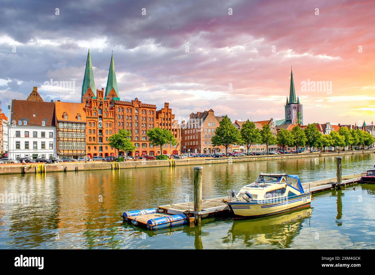 Old city of Luebeck, Germany Stock Photo - Alamy