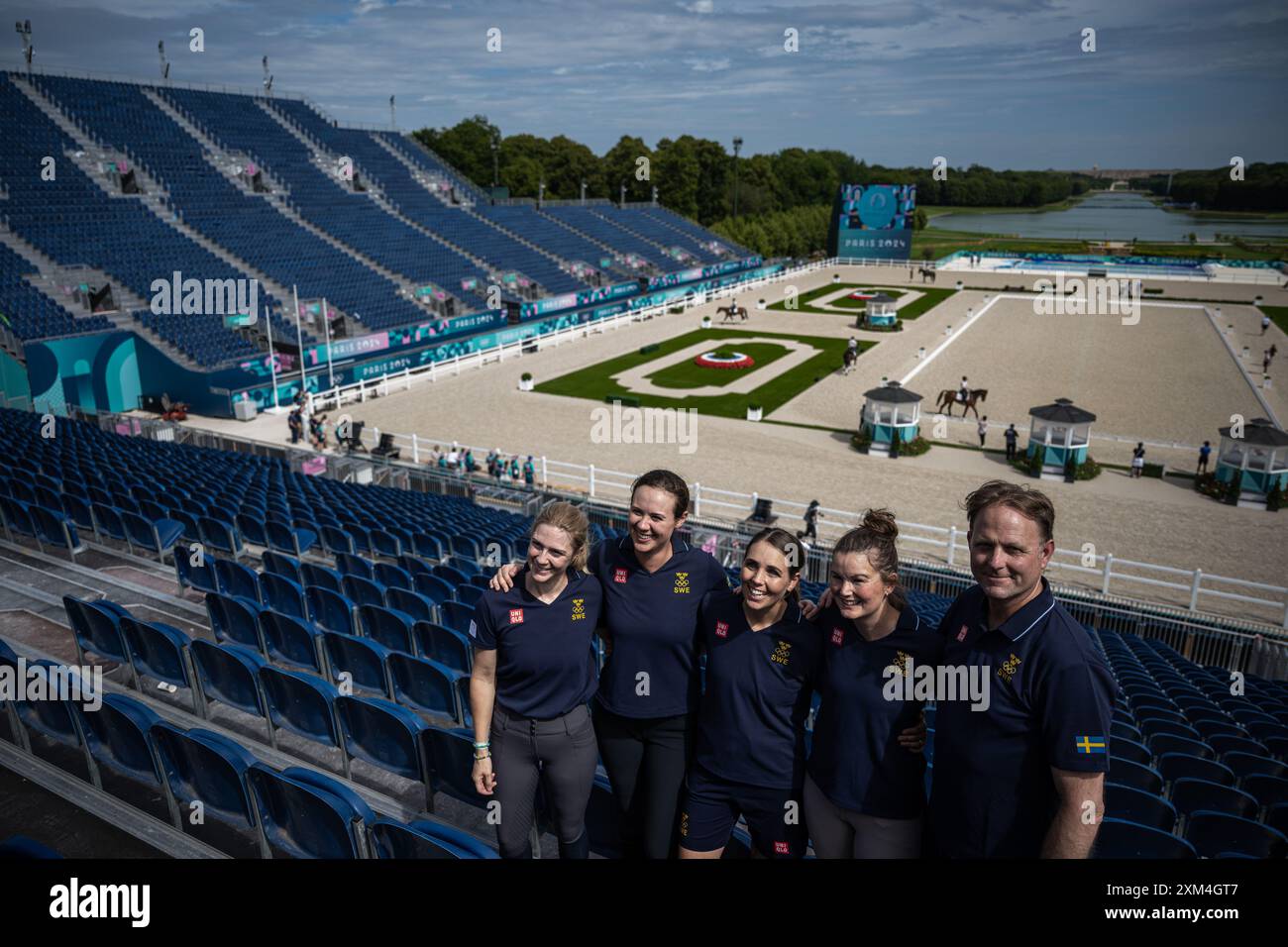 Paris, France. 25th July, 2024. 240725 Frida Andersén, Sofia Sjöborg ...