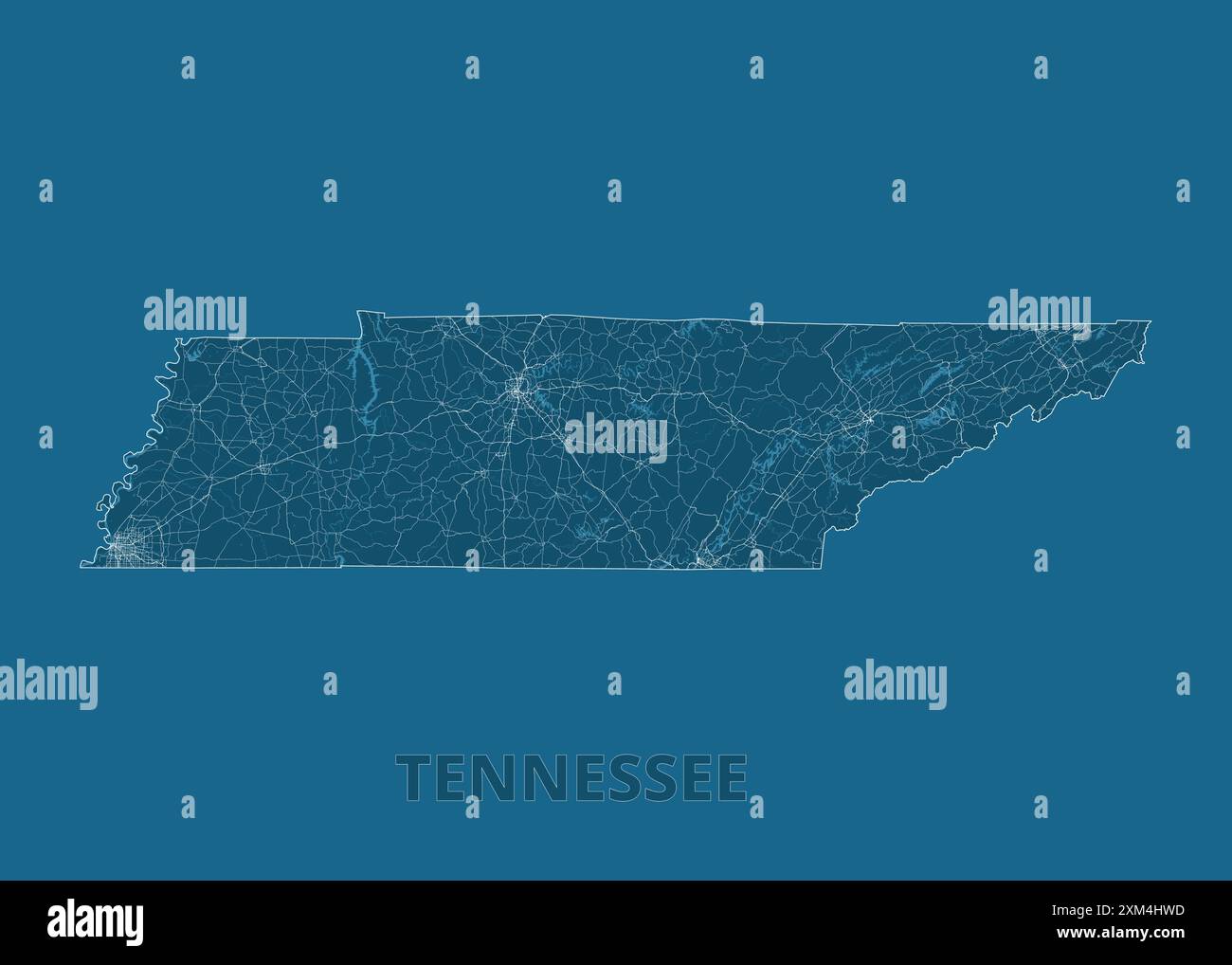 Tennessee highway Stock Vector Images - Alamy
