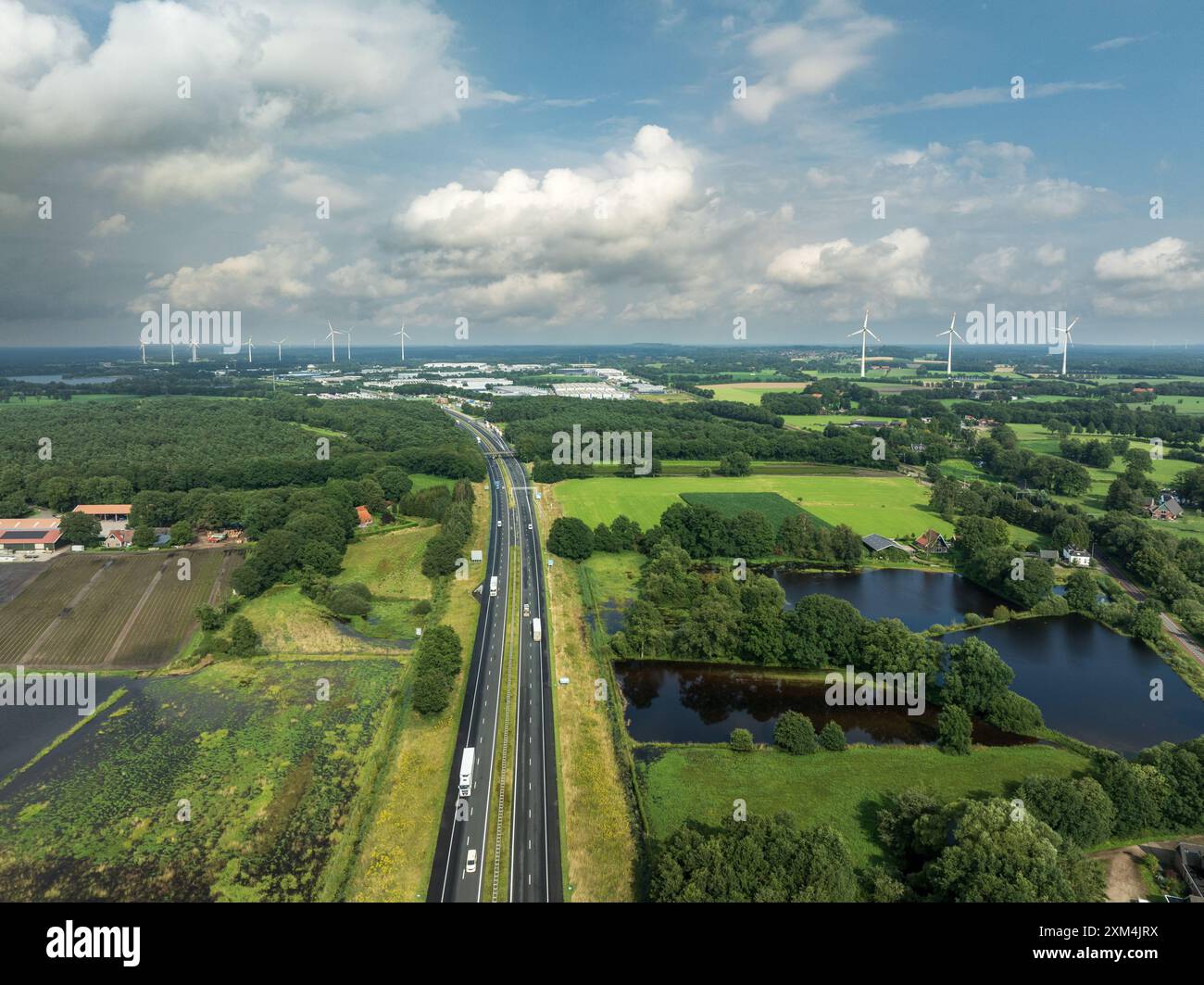 A1 road border hi-res stock photography and images - Alamy