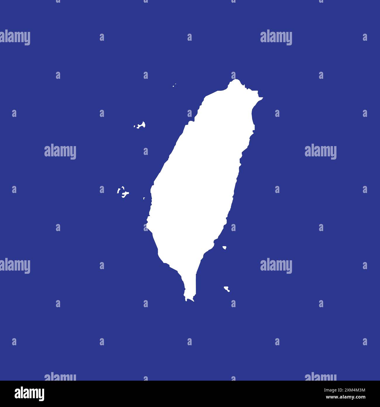 Taiwan map black white hi-res stock photography and images - Alamy