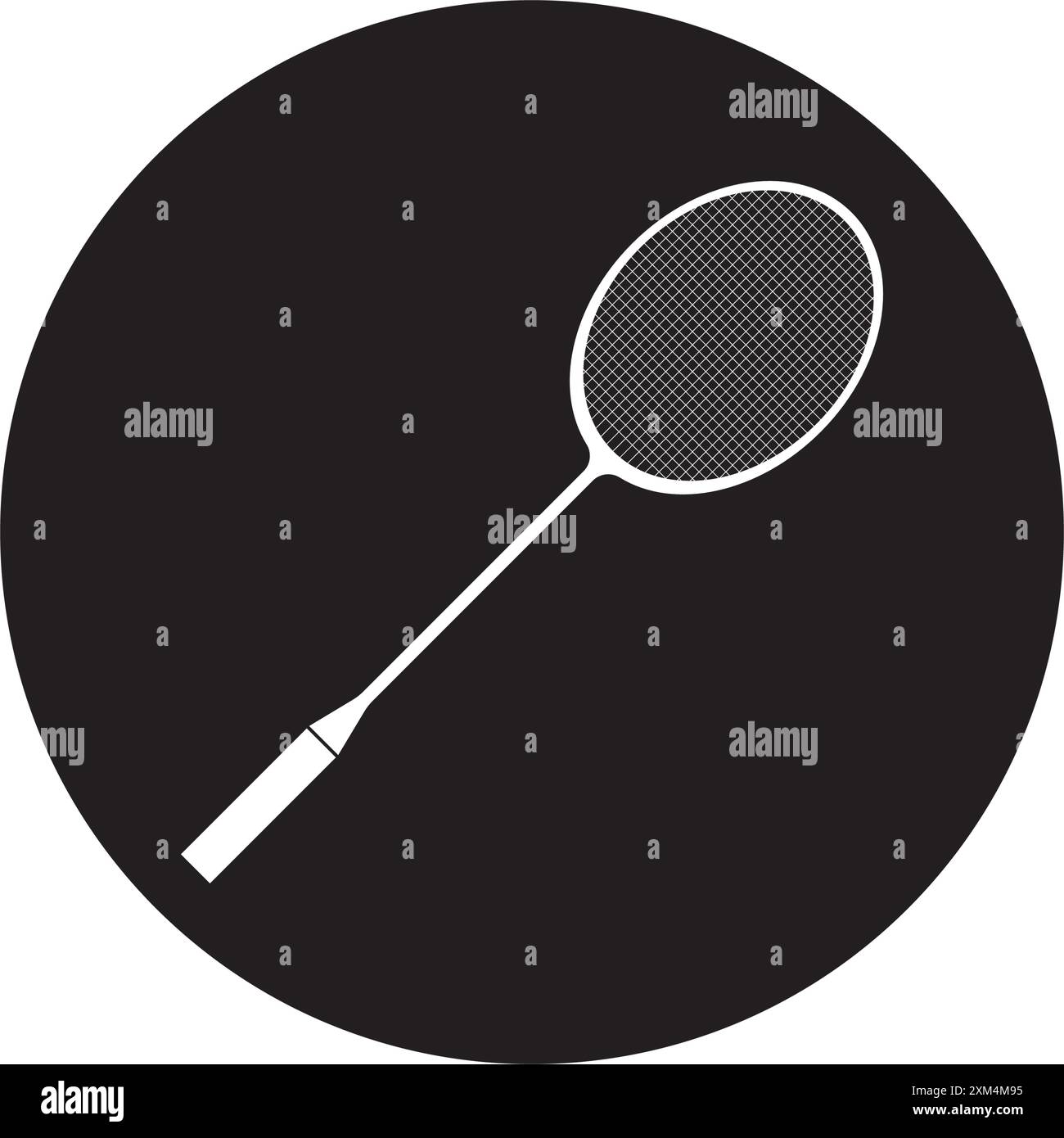 Badminton racket Black and White Stock Photos & Images - Alamy