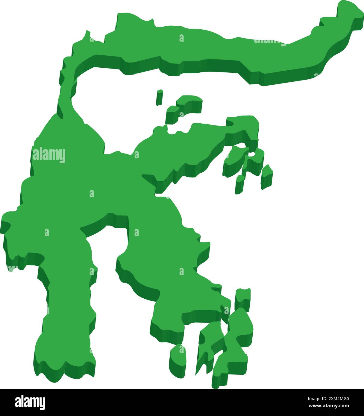 Sulawesi travel Stock Vector Images - Alamy