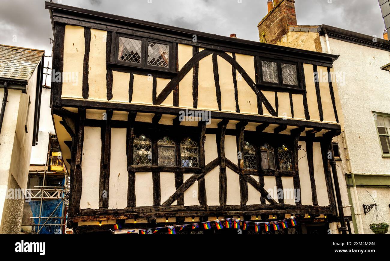 The Cherub Oldest House Dartmouth Devon England. Oldest Medieval House ...