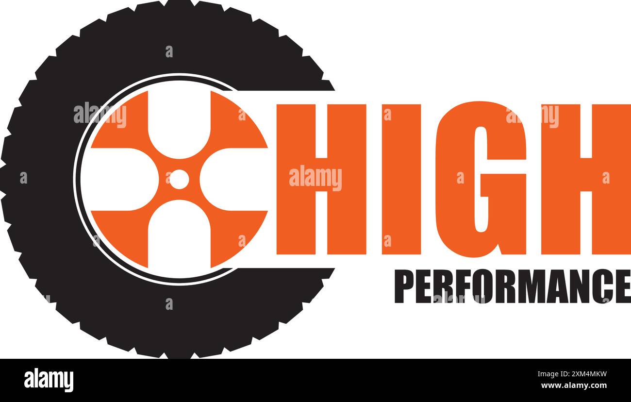 Tire shop logo hi-res stock photography and images - Alamy