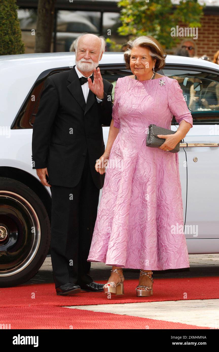 Richard Gaul mit Ehefrau Sybille Gaul bei der Eröffnung der 112 ...