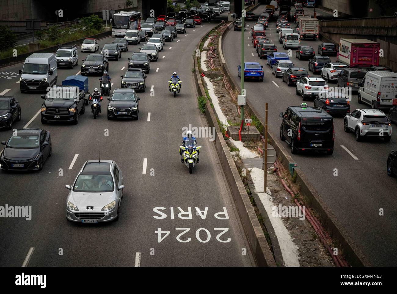 Paris, France. 25th July, 2024. During Paris 2024 Olympics Games, a ...