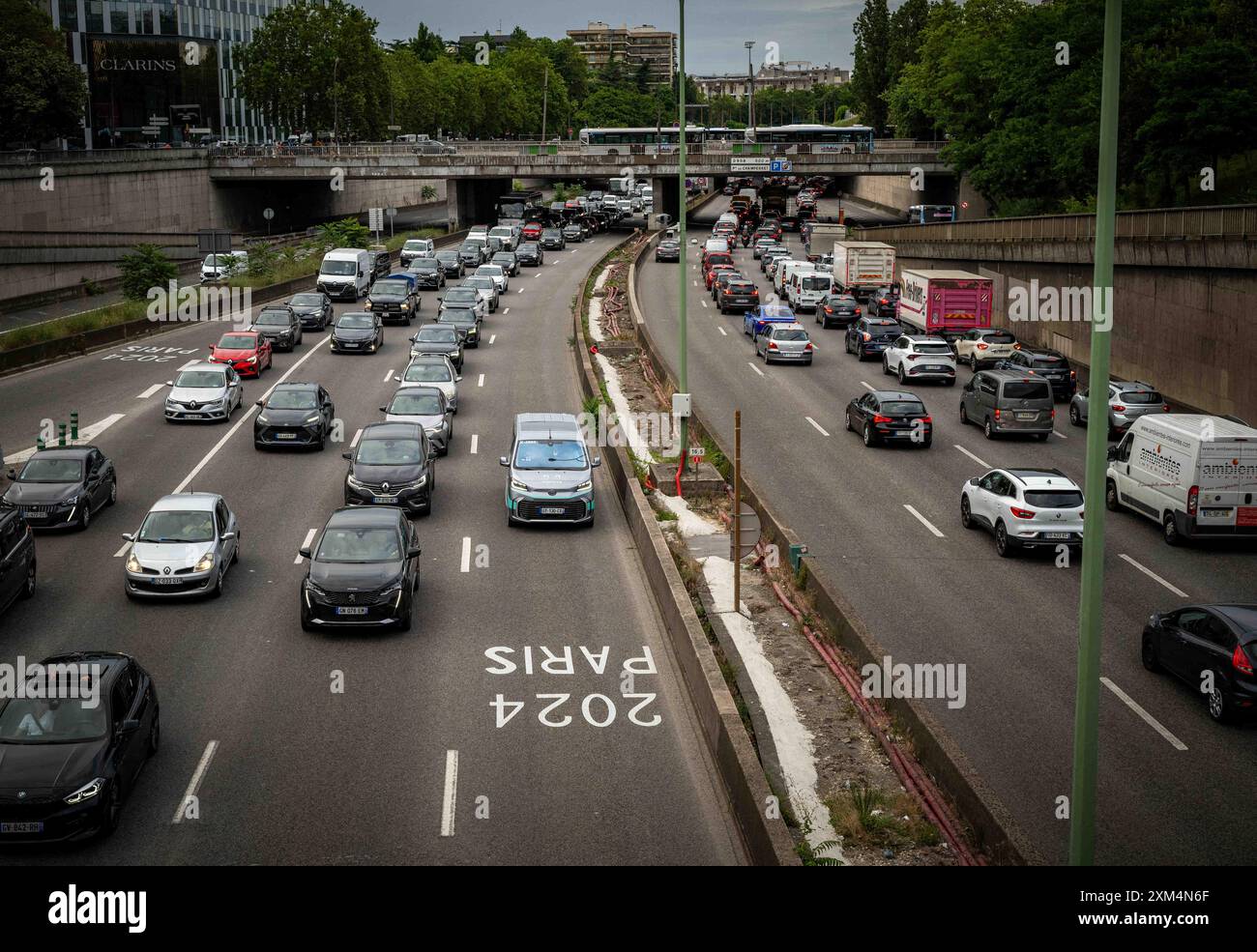 Paris, France. 25th July, 2024. During Paris 2024 Olympics Games, a ...