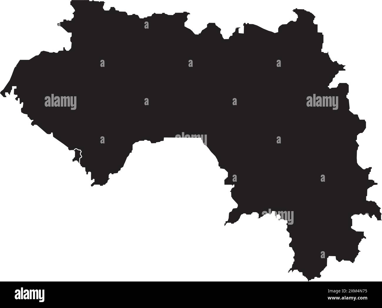 Guinea map icon illustration element design Stock Vector Image & Art ...
