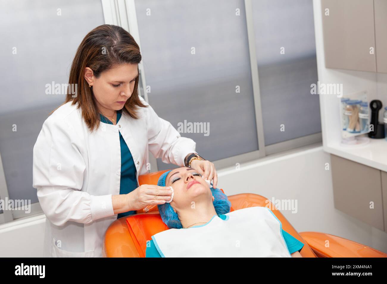 Application of an anti-aging facial rejuvenation cocktail using micro ...