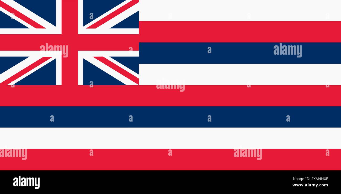 Flag us state hawaii hi-res stock photography and images - Alamy