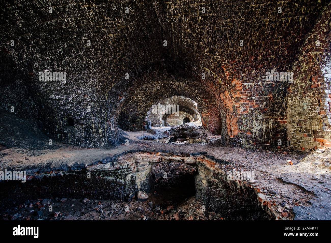 Old jail interior brick hi-res stock photography and images - Alamy