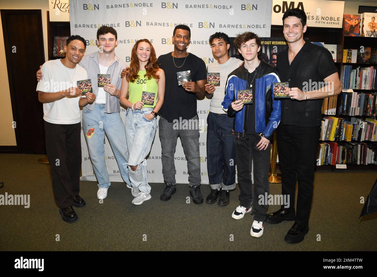 New York, USA. 25th July, 2024. Sky Lakota-Lynch, Dan Berry, Emma ...