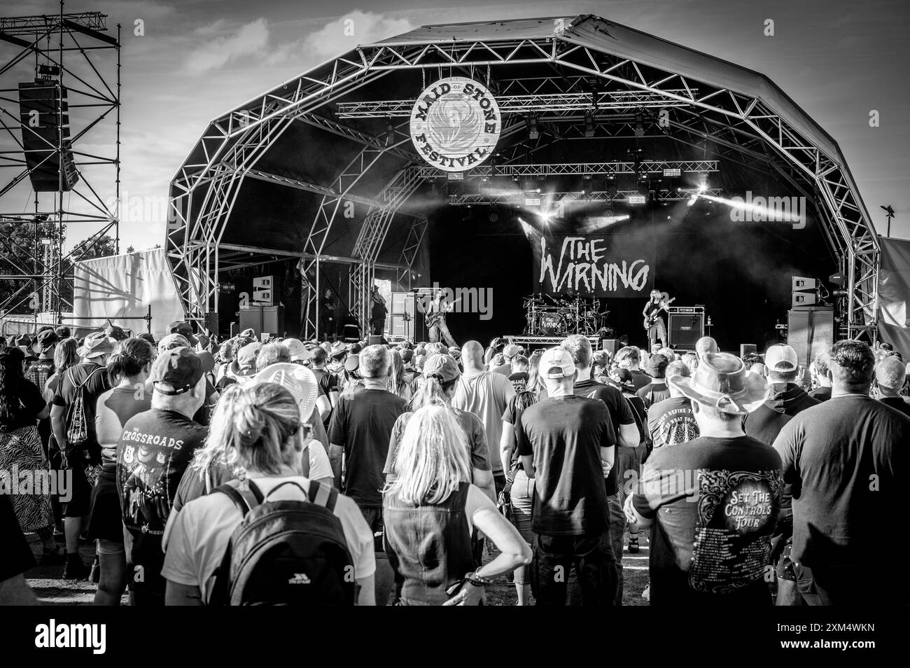 Live warning Black and White Stock Photos & Images - Alamy