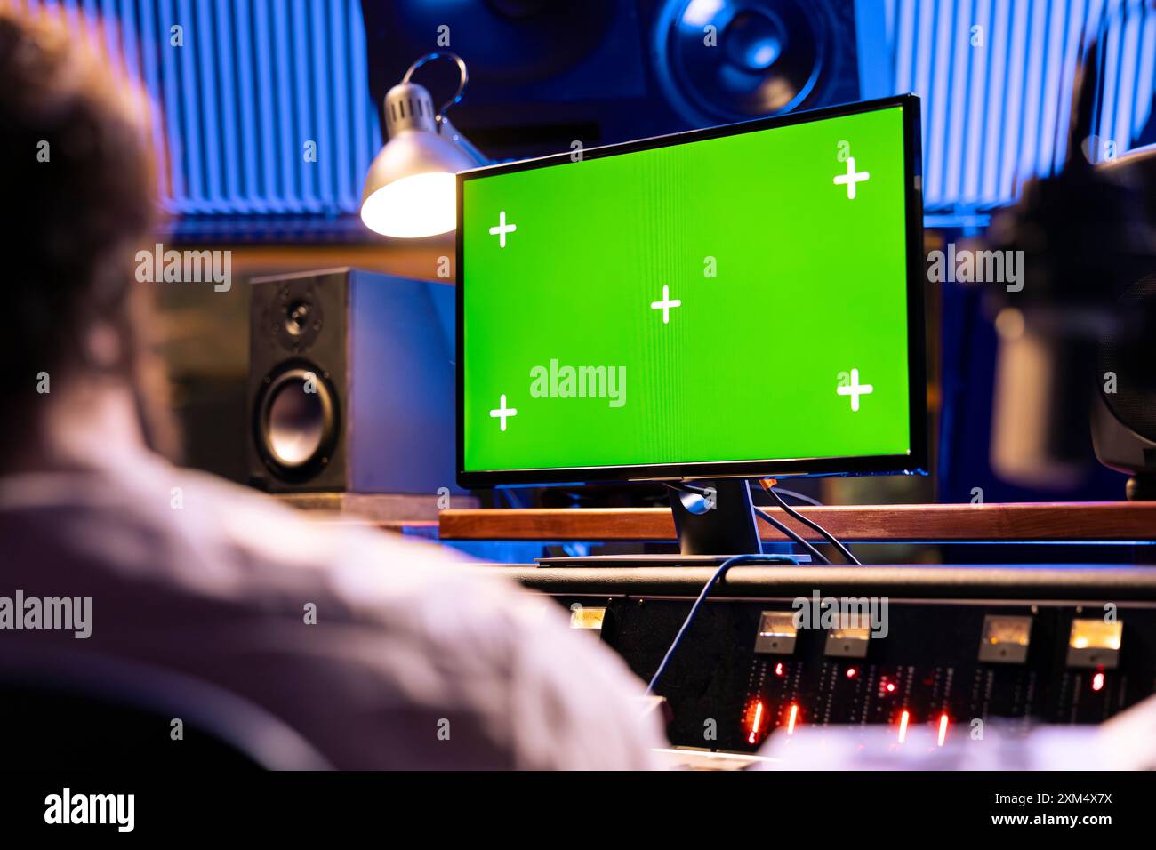 Team recording new song album hi-res stock photography and images - Alamy