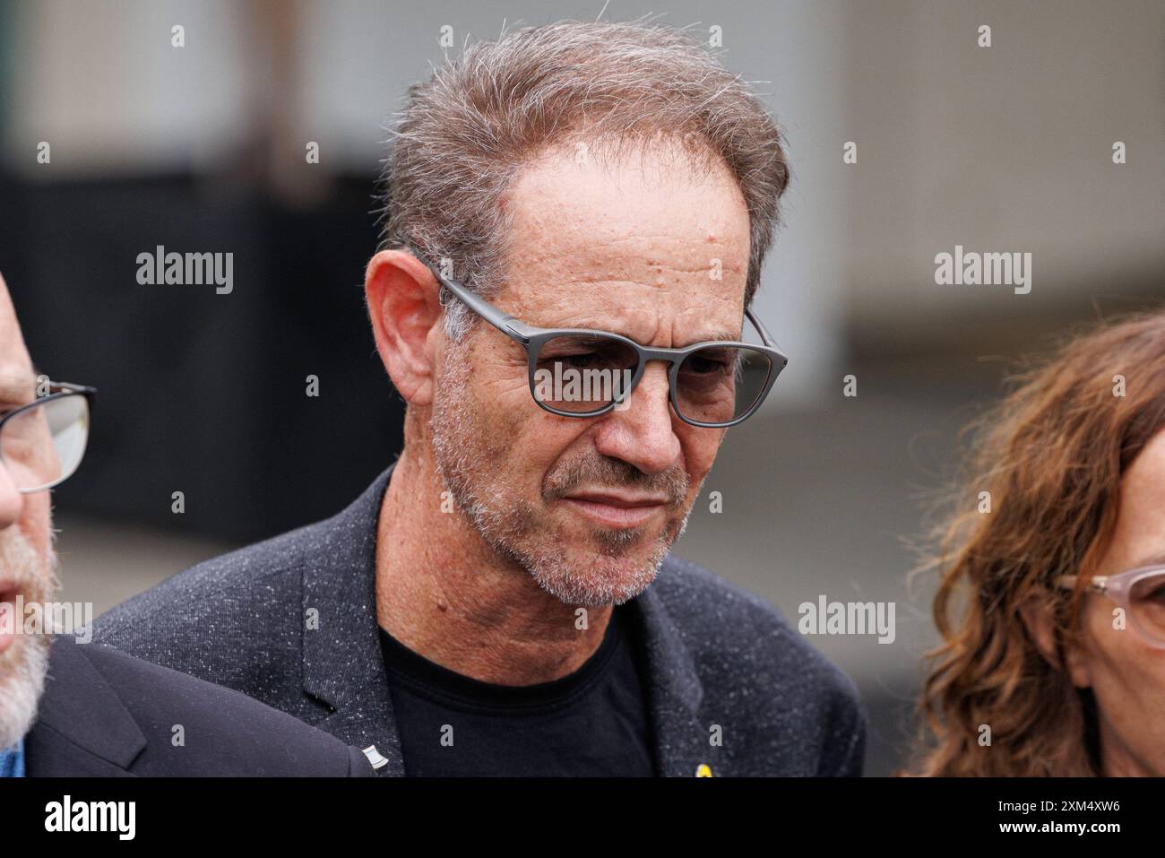 Washington, United States. 25th July, 2024. Ronen Neutra, father of ...