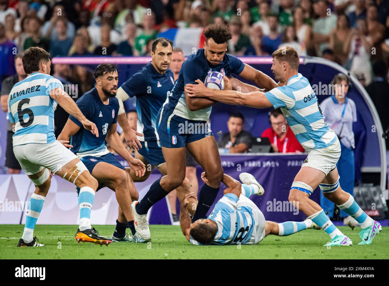 Jordan Sepho (France), Rugby Sevens, Men's Quarter-final between ...