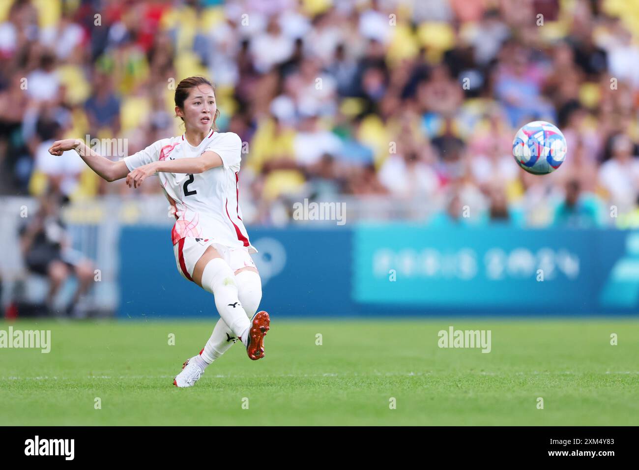 Nantes, France. 25th July, 2024. Risa Shimizu (JPN) Football/Soccer ...