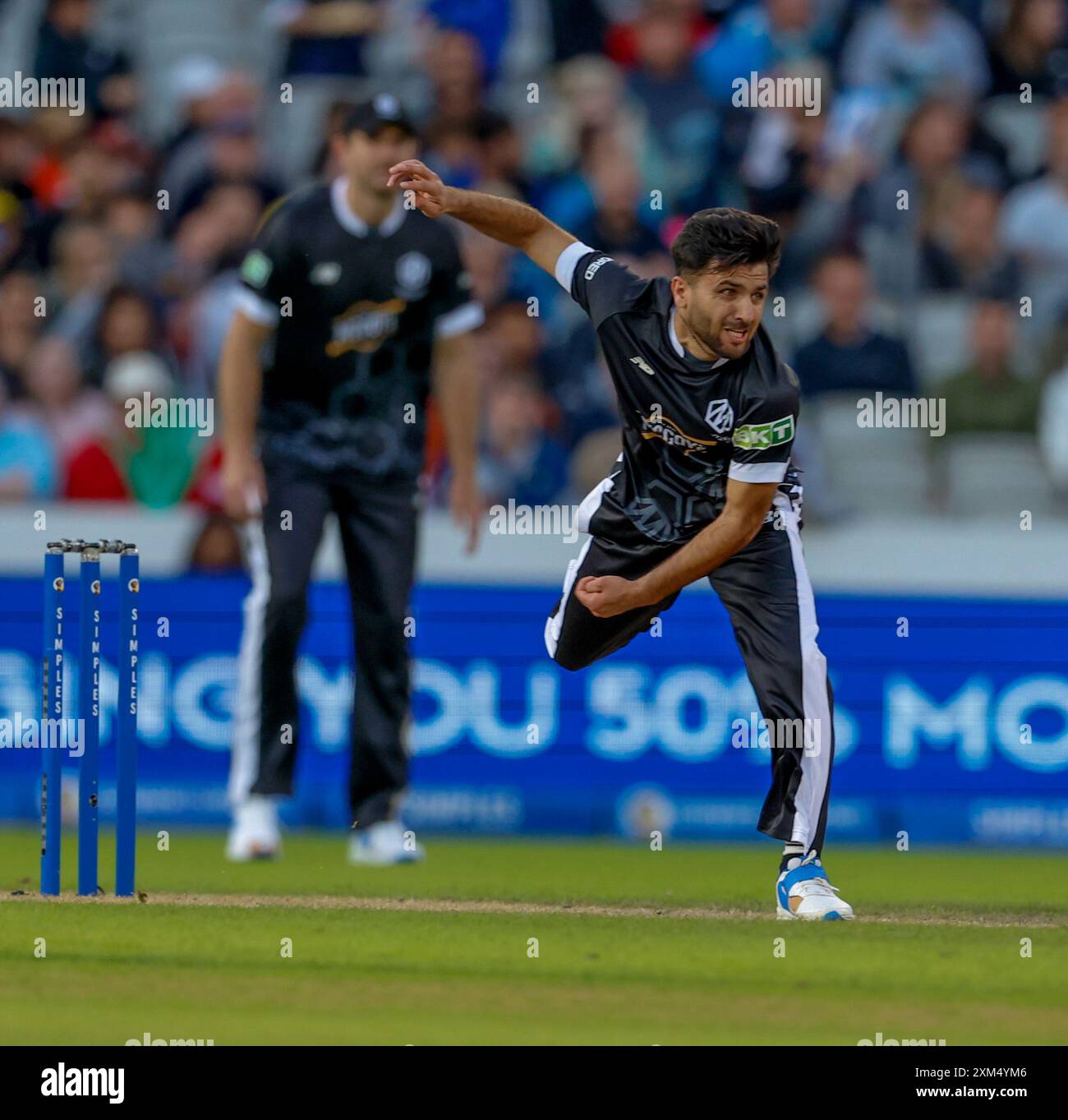 25th July 2024; Old Trafford Cricket Ground, Manchester, England; The ...
