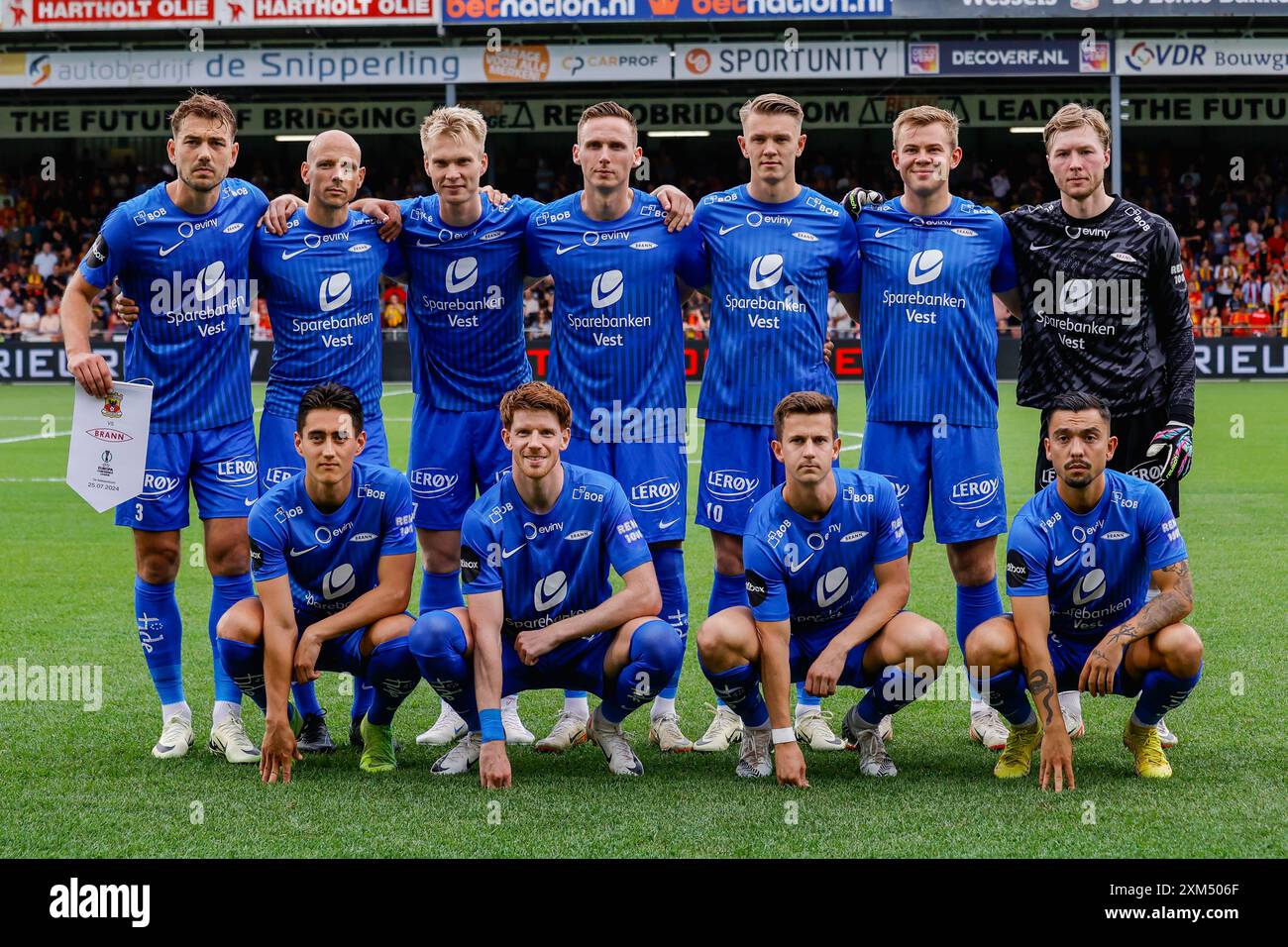 DEVENTER, NETHERLANDS - JULY 25: Fredrik Pallesen Knudsen of SK Brann ...