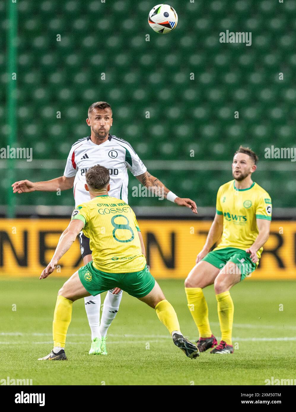 Caernarfon town europa conference league 2024 hi-res stock photography ...