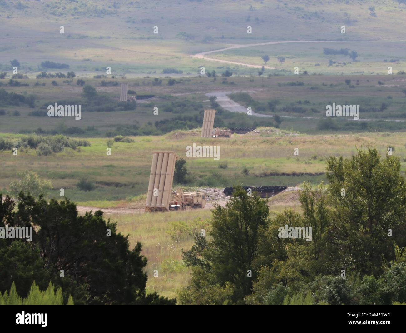 U.S. Army Terminal High Altitude Area Defense (THAAD), assigned to ...