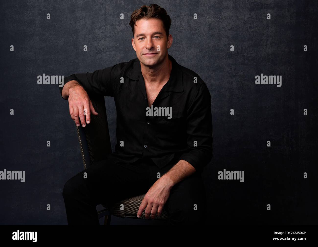 Scott Speedman poses for a portrait to promote "Teacup" during Comic ...