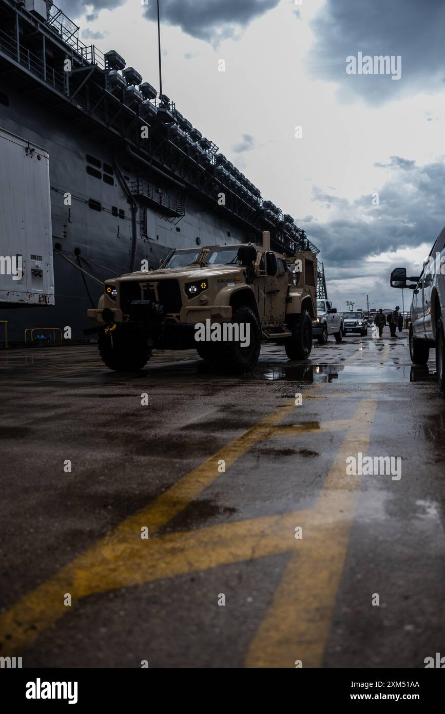 A U.S. Marine with Combat Logistics Battalion 22, Combat Logistics ...