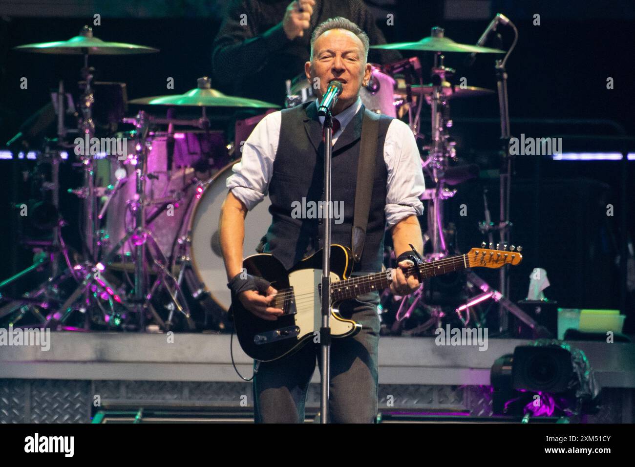 London, UK. 25 Jul 2024. American singer/songwriter Bruce Springsteen ...