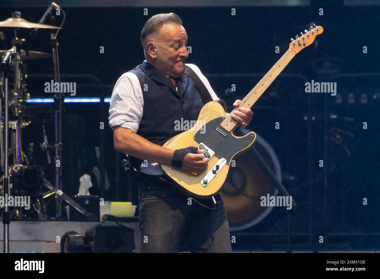 London, UK. 25 Jul 2024. American singer/songwriter Bruce Springsteen ...