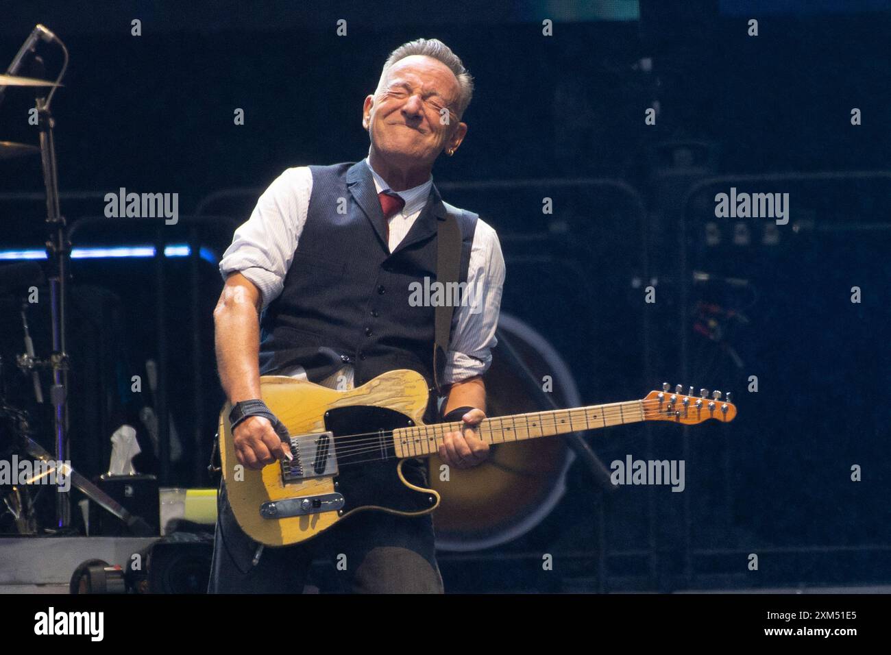 London, UK. 25 Jul 2024. American singer/songwriter Bruce Springsteen ...
