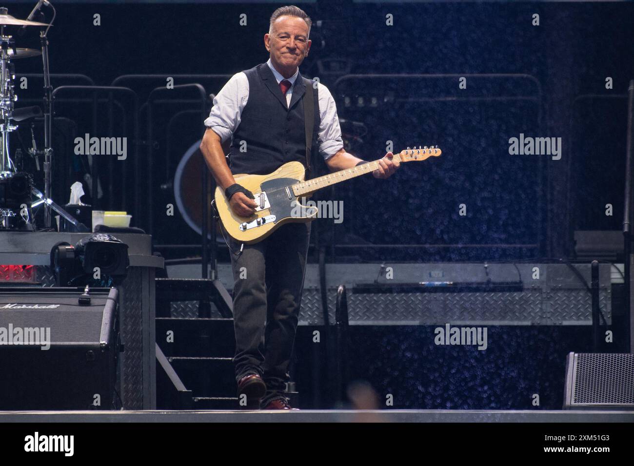 London, UK. 25 Jul 2024. American singer/songwriter Bruce Springsteen ...