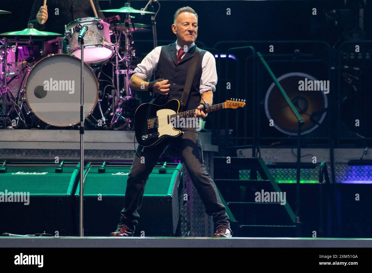 London, UK. 25 Jul 2024. American singer/songwriter Bruce Springsteen ...