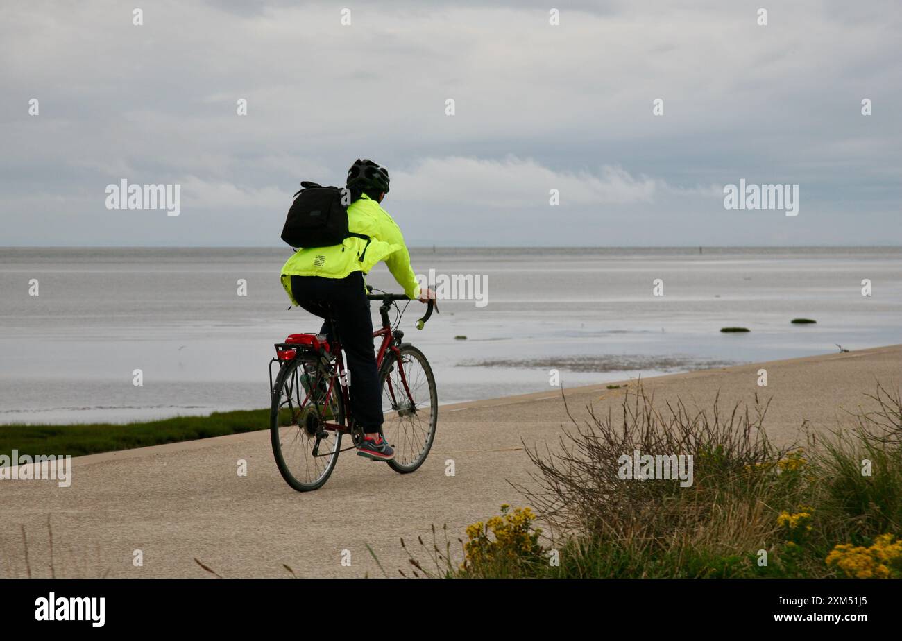 Cycling along the waterfront hi-res stock photography and images - Alamy