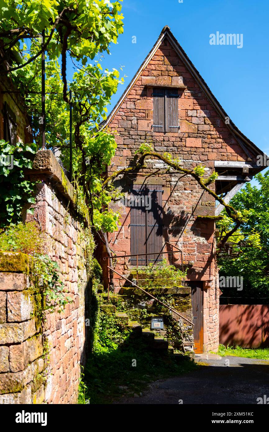 Collonges-la-Rouge village one of the most beautiful villages in France ...