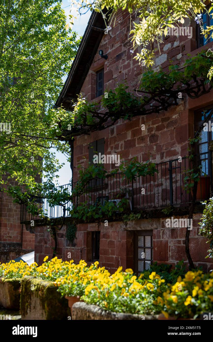 Collonges-la-Rouge village one of the most beautiful villages in France ...