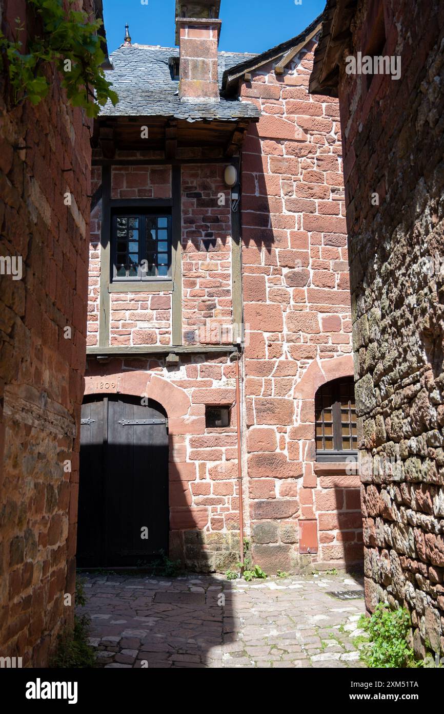 Collonges-la-Rouge village one of the most beautiful villages in France ...