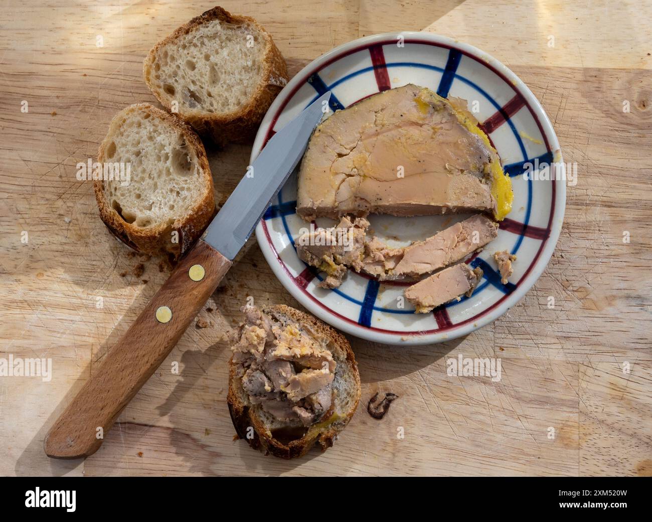 Starter dish Foie gras fat liver specialty food product made of liver ...