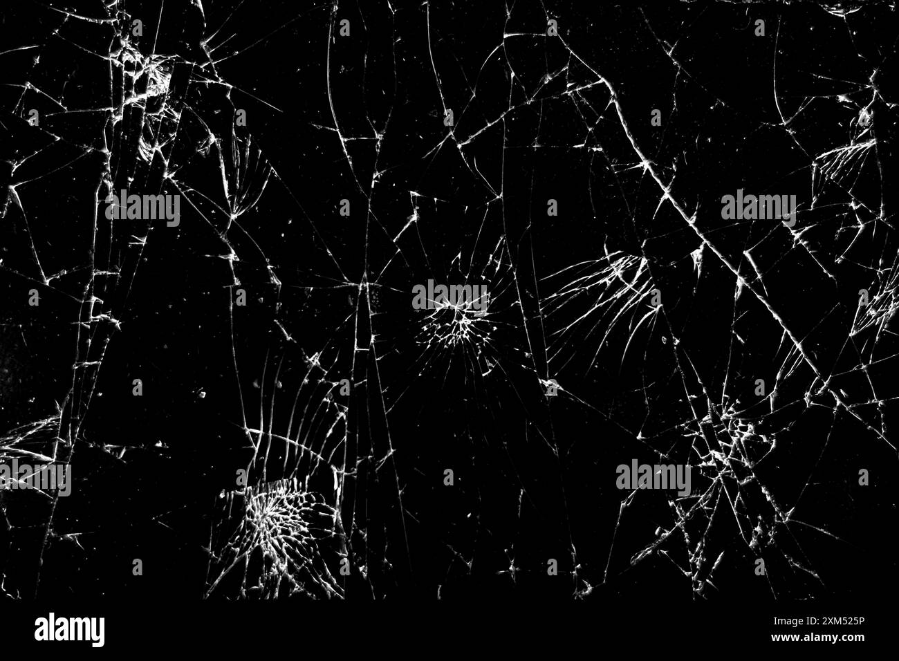 Crushed phone screen Black and White Stock Photos & Images - Alamy