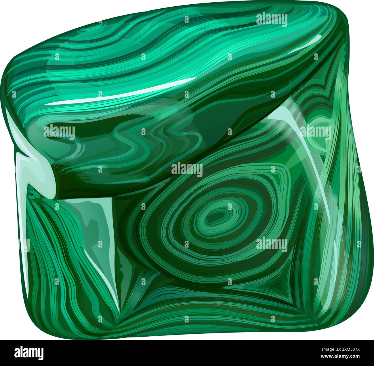 Exquisite green natural gemstone Cut Out Stock Images & Pictures - Alamy