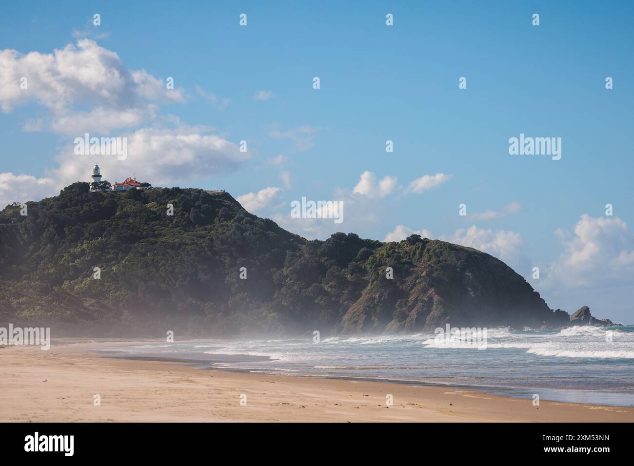 Cape Byron Lookout and Tallow Beach in Byron Bay, New South Wales ...