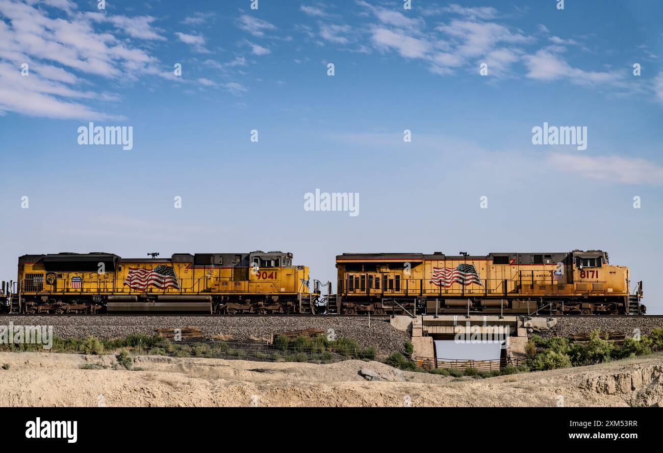 Union pacific train engines hi-res stock photography and images - Alamy