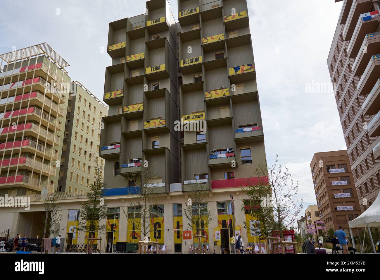 Belgian Building during the Olympic Games Paris 2024 on 25 July 2024 at ...