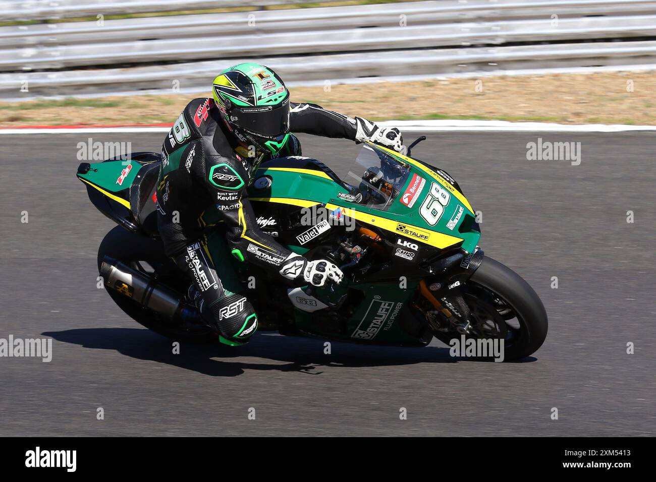 Tom Neave - STAUFF Fluid Power Kawasaki - Rider number 68 on a Kawasaki ...