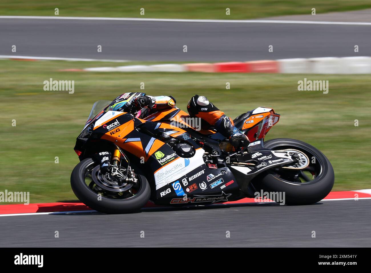 Luke Hedger - Whitecliffe CDH Racing Kawasaki - Rider number 23 on a ...