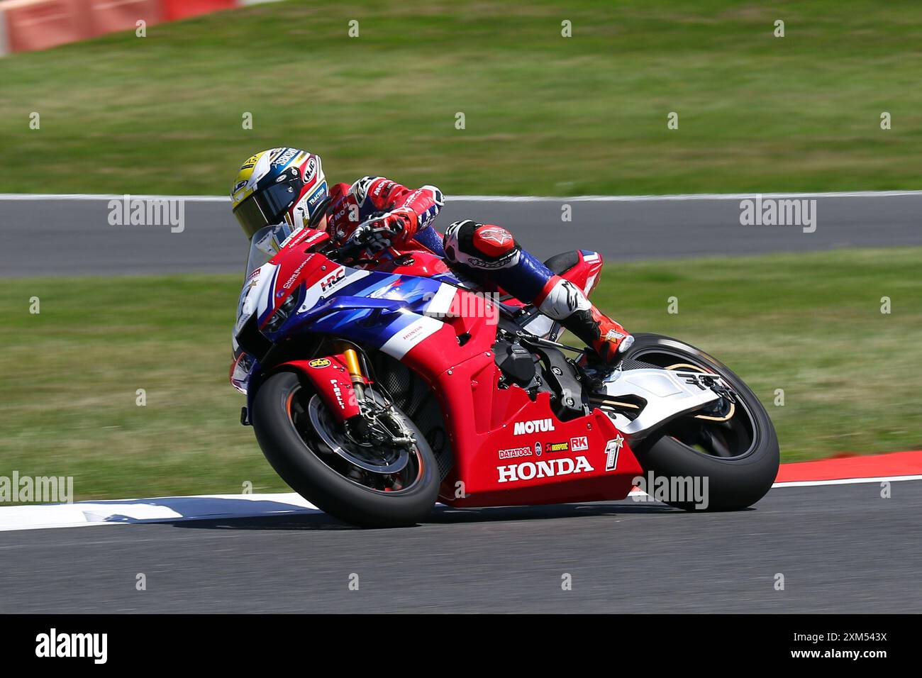 Tommy Bridewell - Honda Racing UK - Rider number 1 on a Honda at the ...