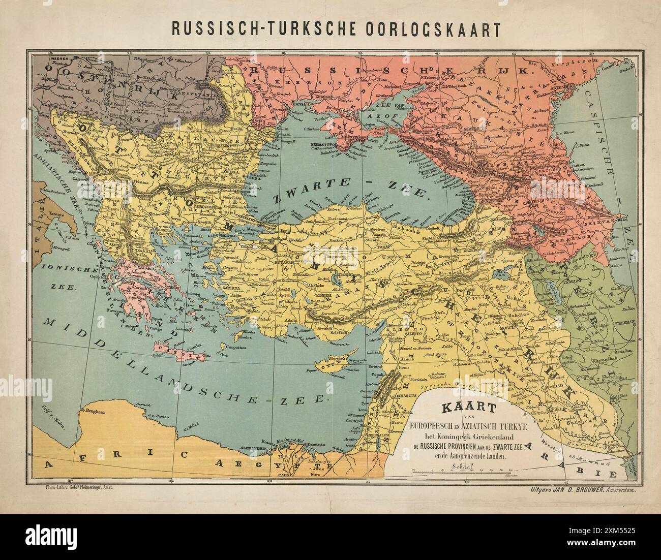 Turkey map 19th hi-res stock photography and images - Alamy
